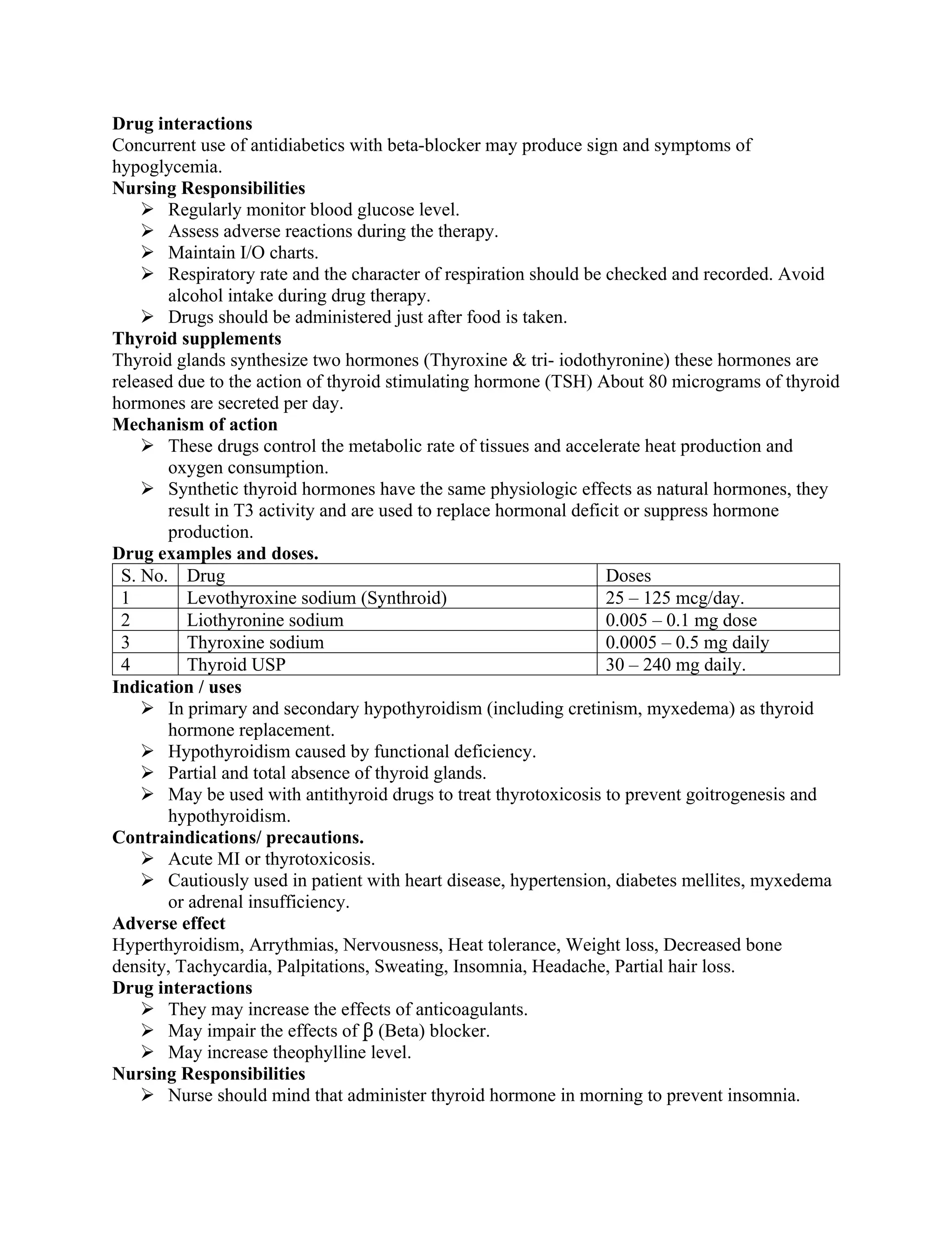 Drugs used in hormonal disorders.docx pharmacology | DOCX