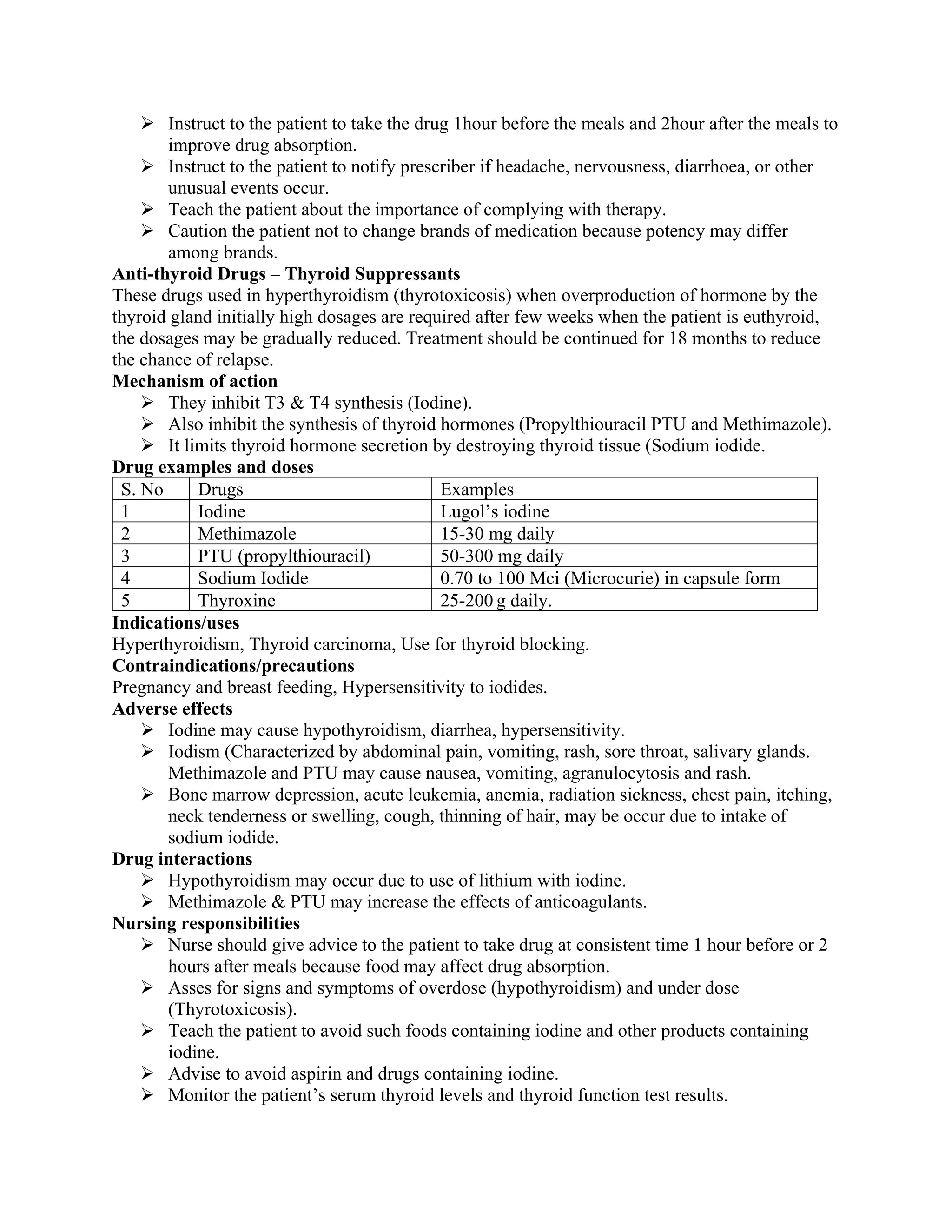 Drugs used in hormonal disorders.docx pharmacology | DOCX