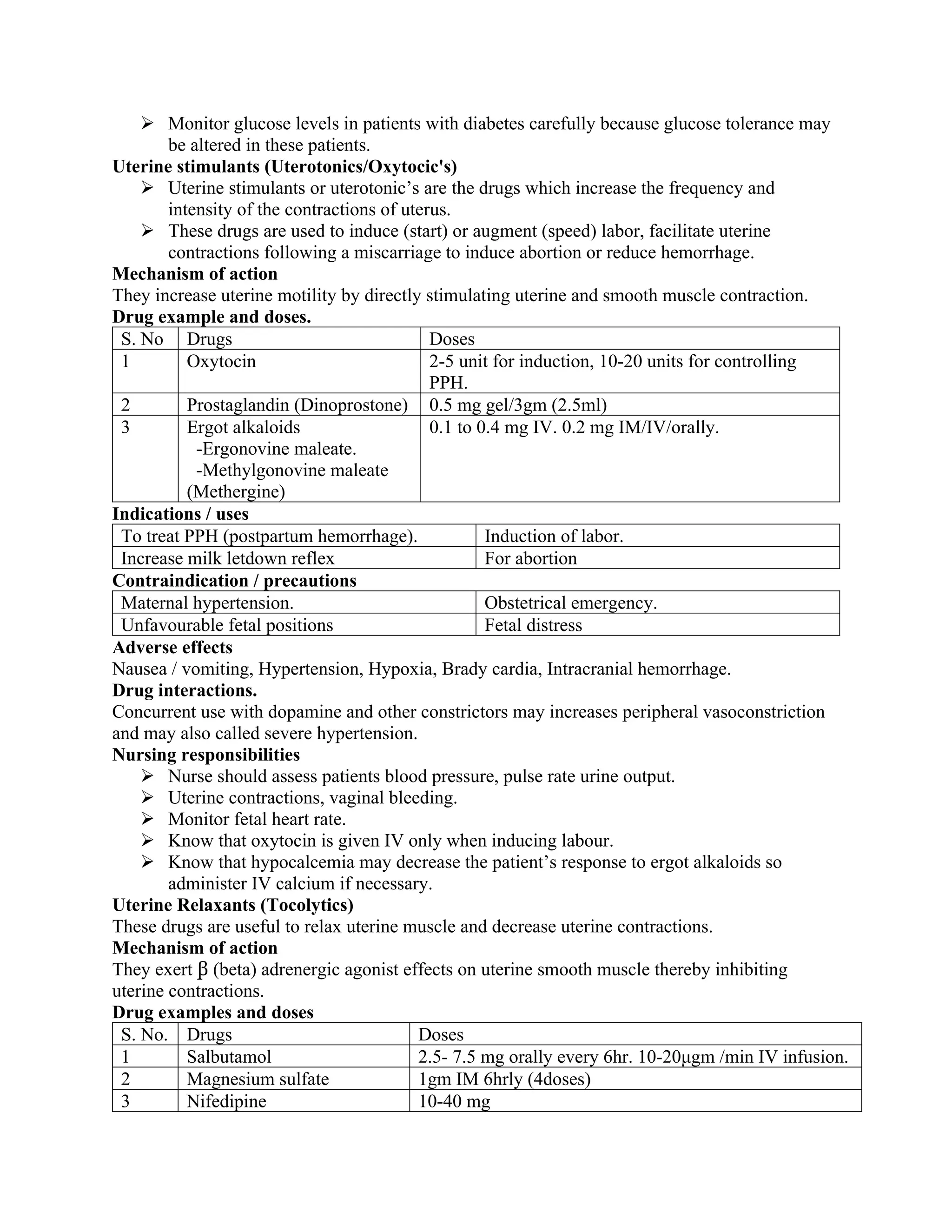 Drugs used in hormonal disorders.docx pharmacology | DOCX