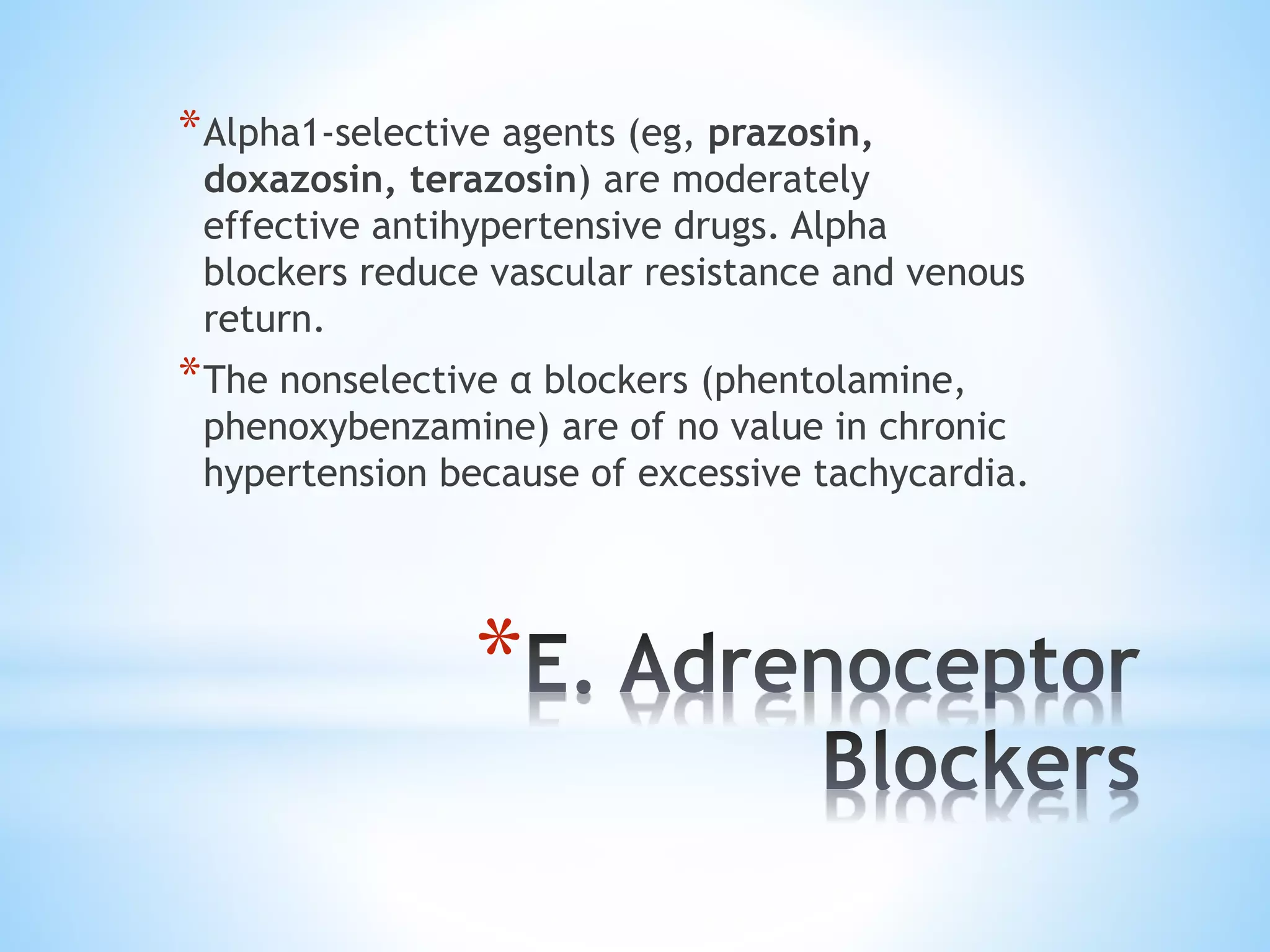 Drugs Used in Hypertension | PPTX