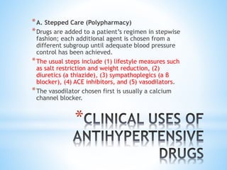 Drugs Used in Hypertension | PPTX | Heart and Cardiovascular Diseases ...