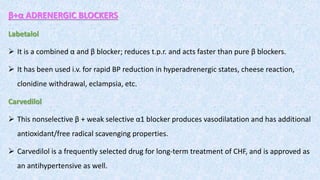 Drugs used in hypertension | PPT