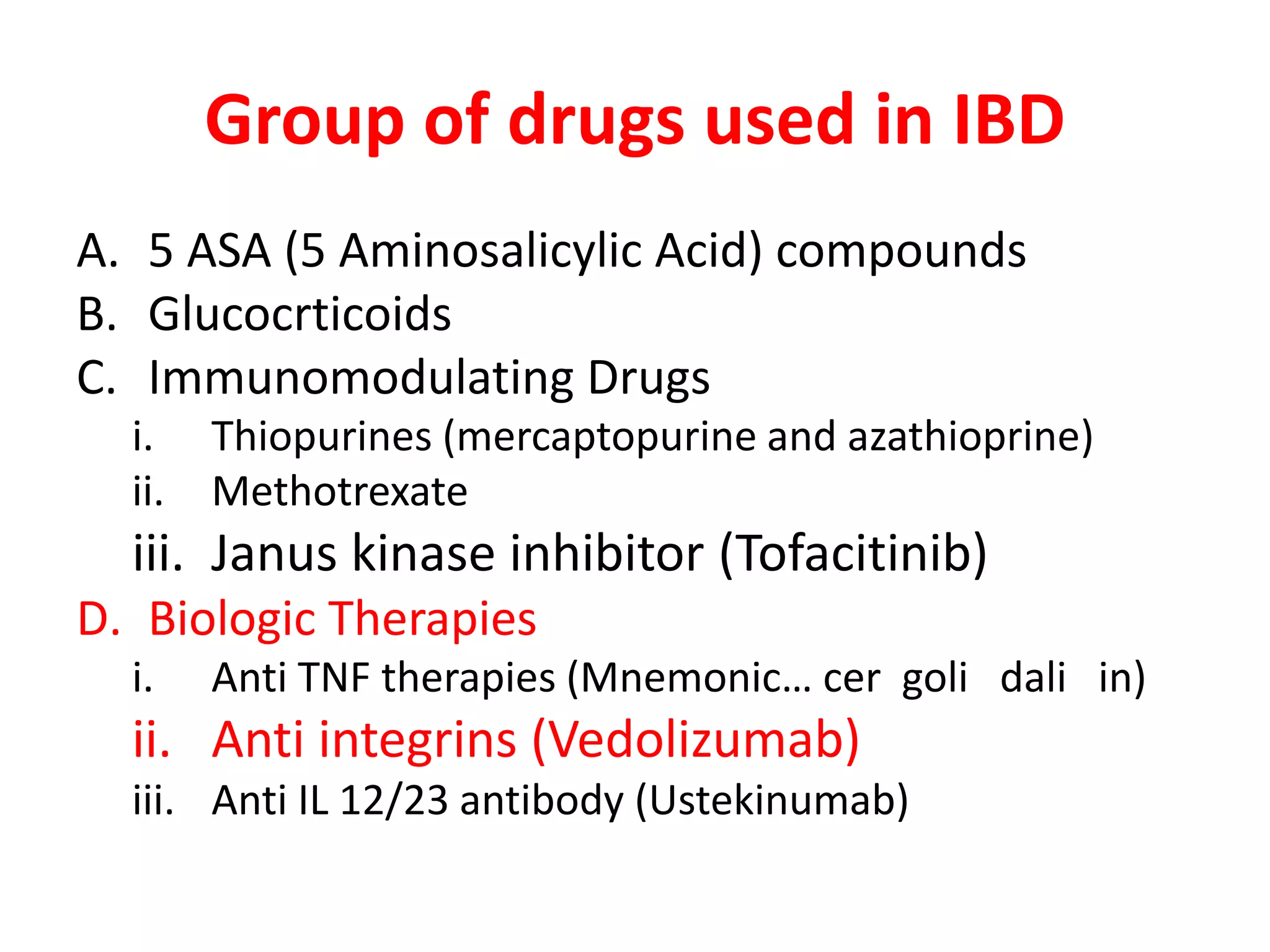 Drugs used in IBD (Pharmacology).pptx