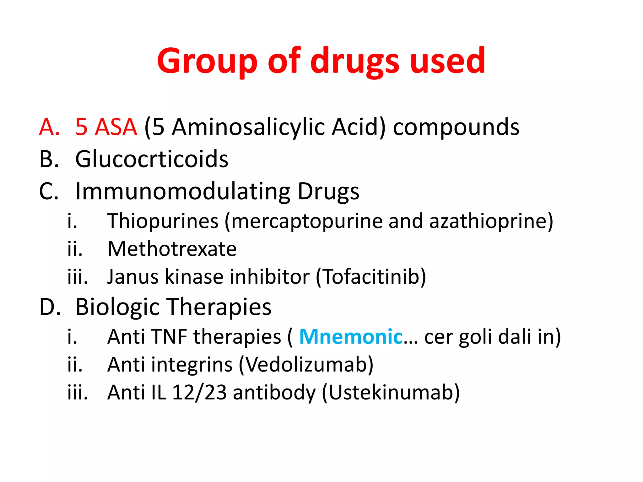 Drugs used in IBD (Pharmacology).pptx