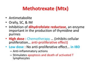 Drugs used in IBD (Pharmacology).pptx
