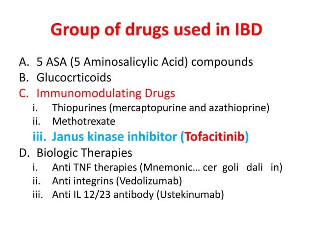 Drugs used in IBD (Pharmacology).pptx