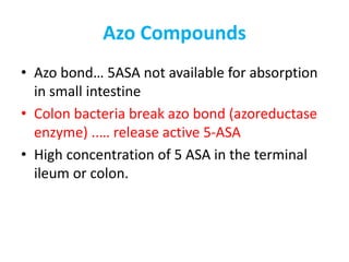 Drugs used in IBD (Pharmacology).pptx