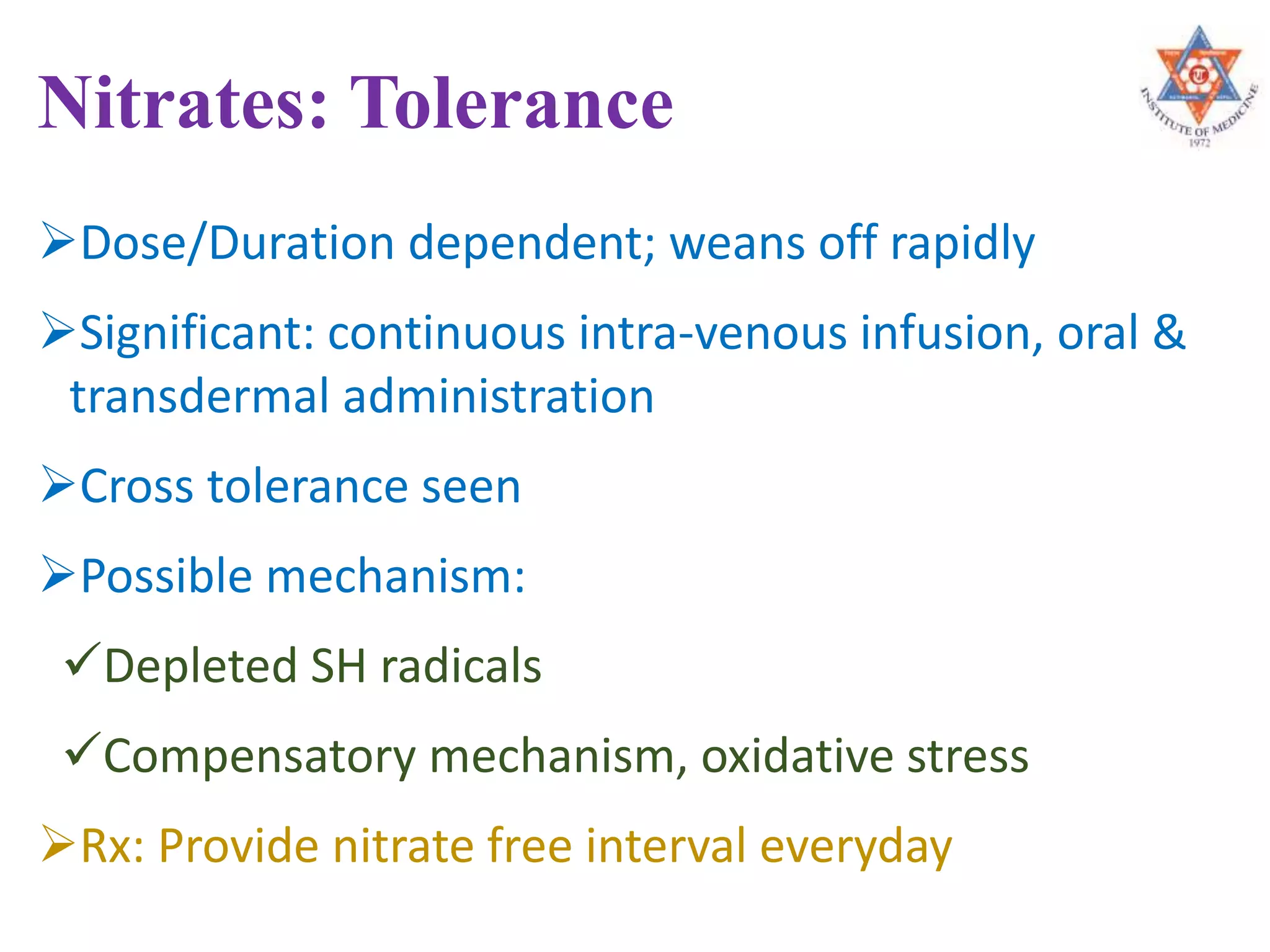 Drugs in Ischemic Heart Disease | PPTX