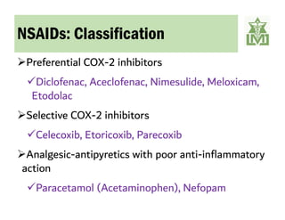 Drugs used in musculoskeletal disorders i | PDF