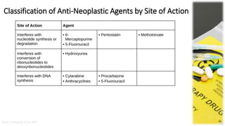Drugs Used in Neoplastic Disorders | PDF