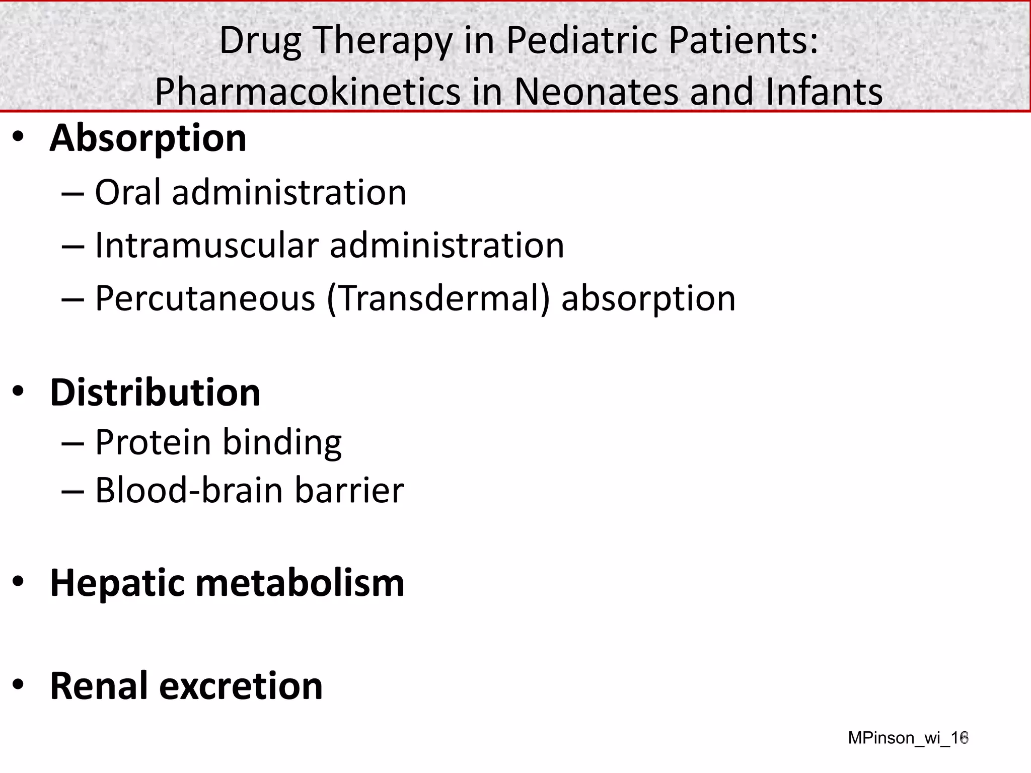 Drugs used in pediatrics | PPTX