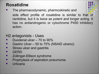 Drugs used in peptic ulcer | PPT