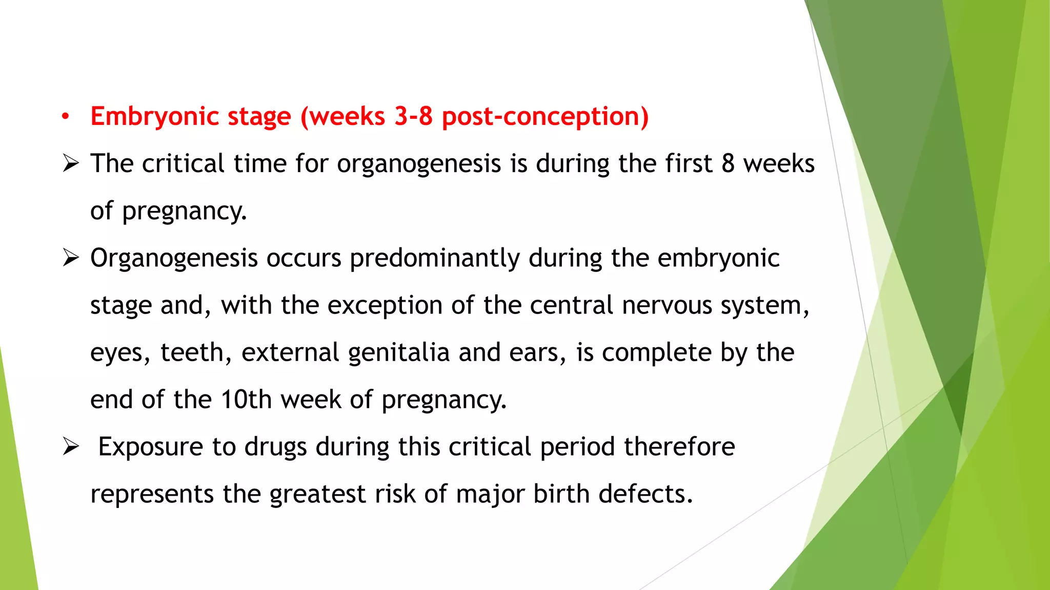 Drugs used in pregnancy | PPTX