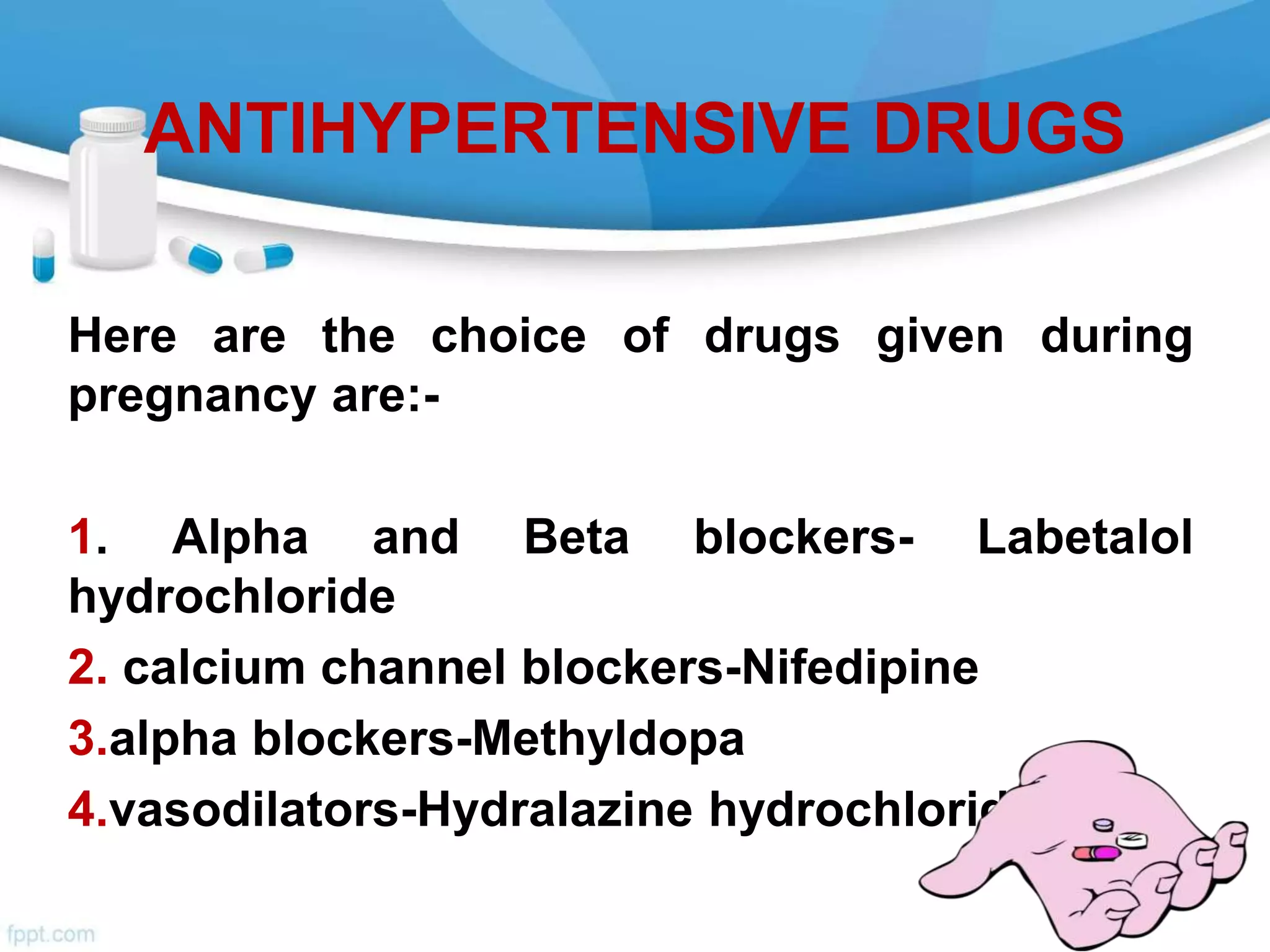 Drugs used in pregnancy, labour and puerperium | PPT