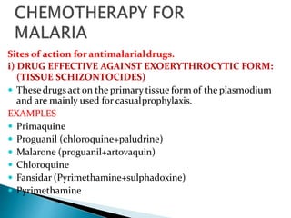 Drugsusedinprotozoalinfections 170307214705(1) | PPT | Free Download