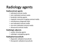 Drugs Used in Radiology practices in .pptx