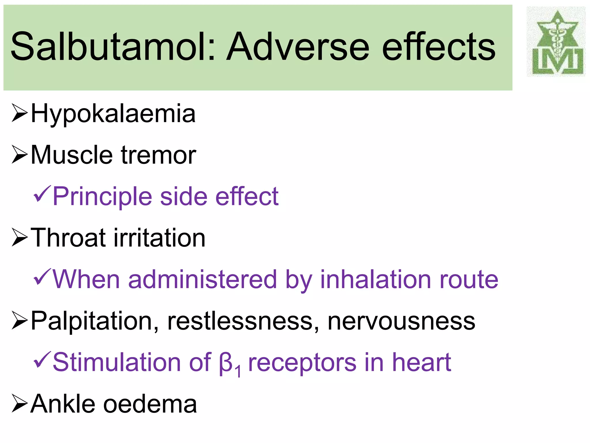 Drugs used in respiratory disorders | PPTX
