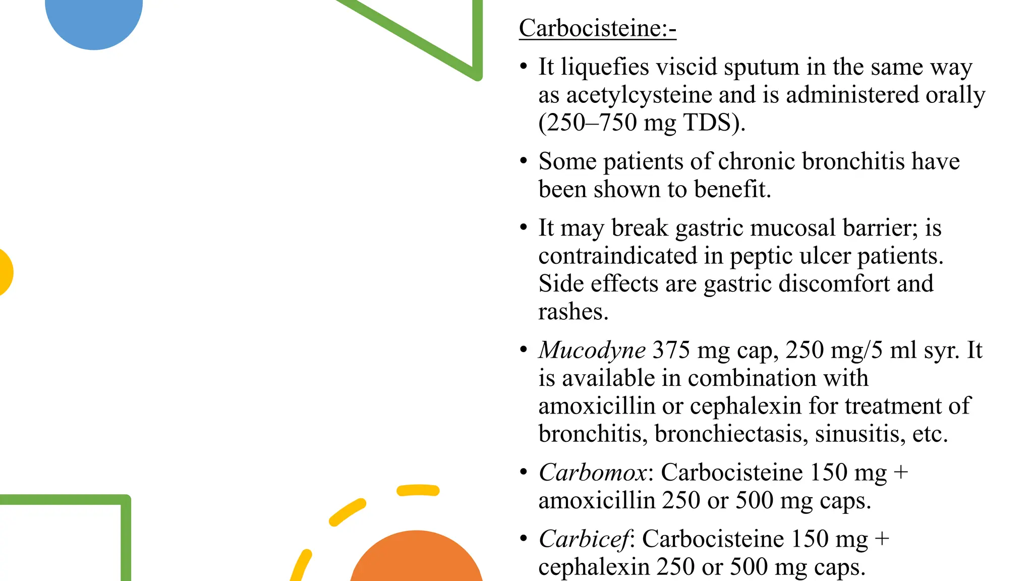 drugs used in respiratory system .pptx