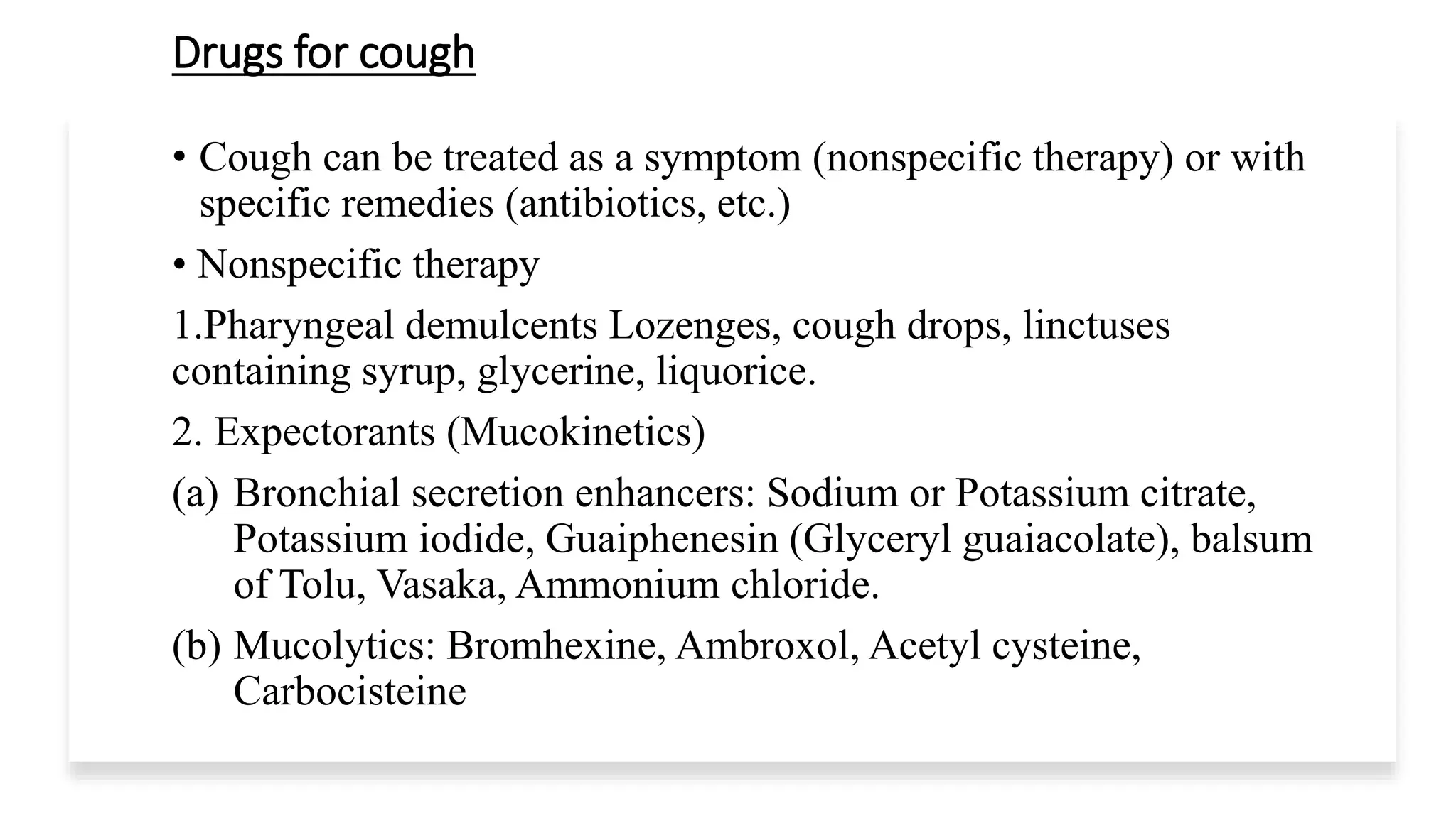drugs used in respiratory system .pptx