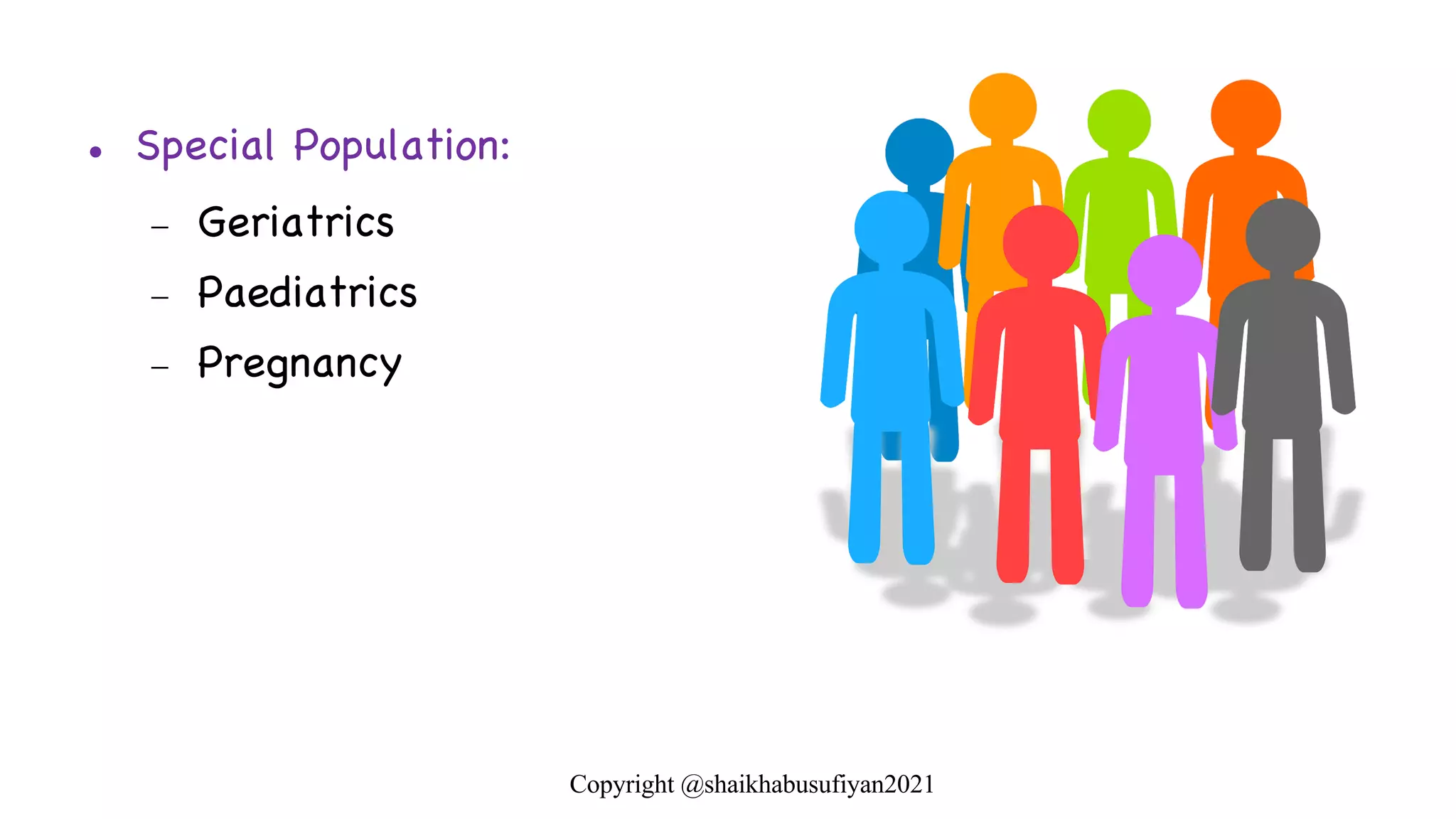 Drugs used in special populations | Geriatric | Pediatric patients ...