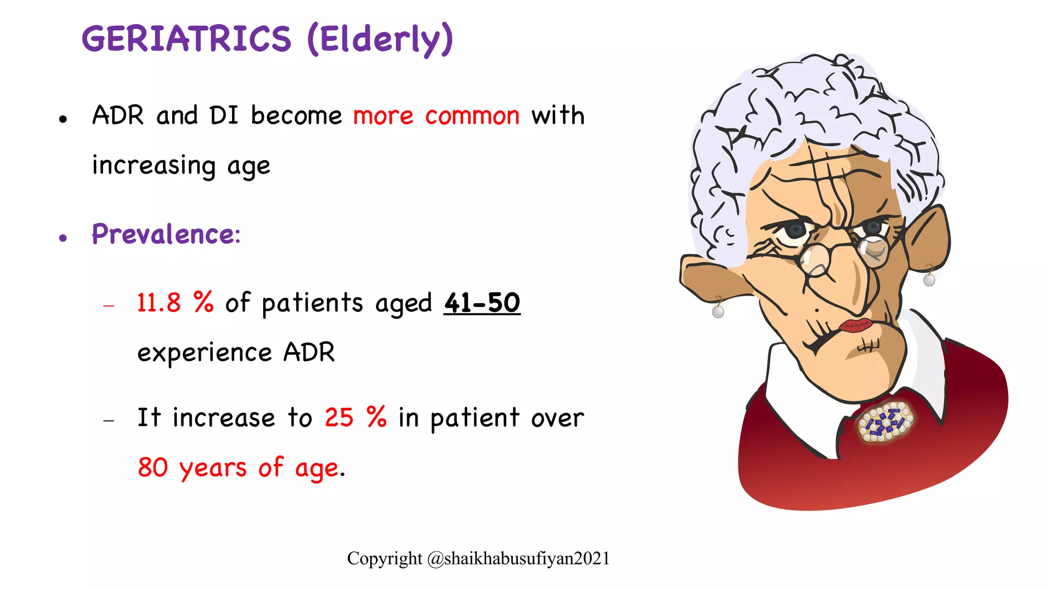 Drugs used in special populations | Geriatric | Pediatric patients ...
