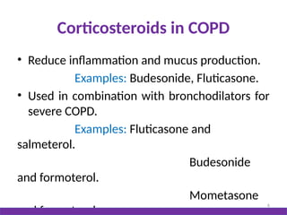 Drugs used in the management of COPD.pptx