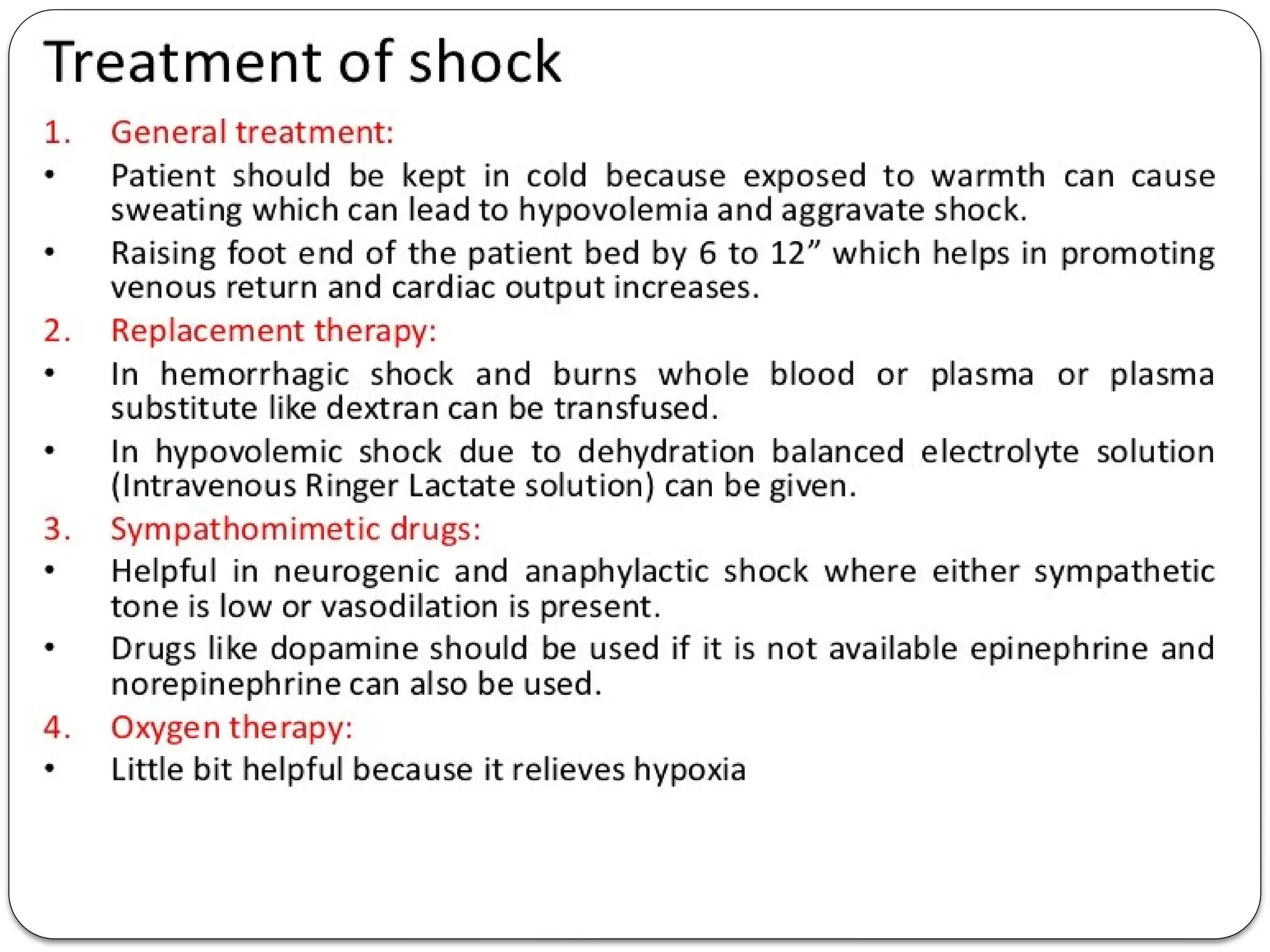 Drugs Used In The Therapy of Shock...... | PPTX