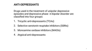DRUGS USED IN THE TREATMENT OF AFFECTIVE DISORDERS.pdf