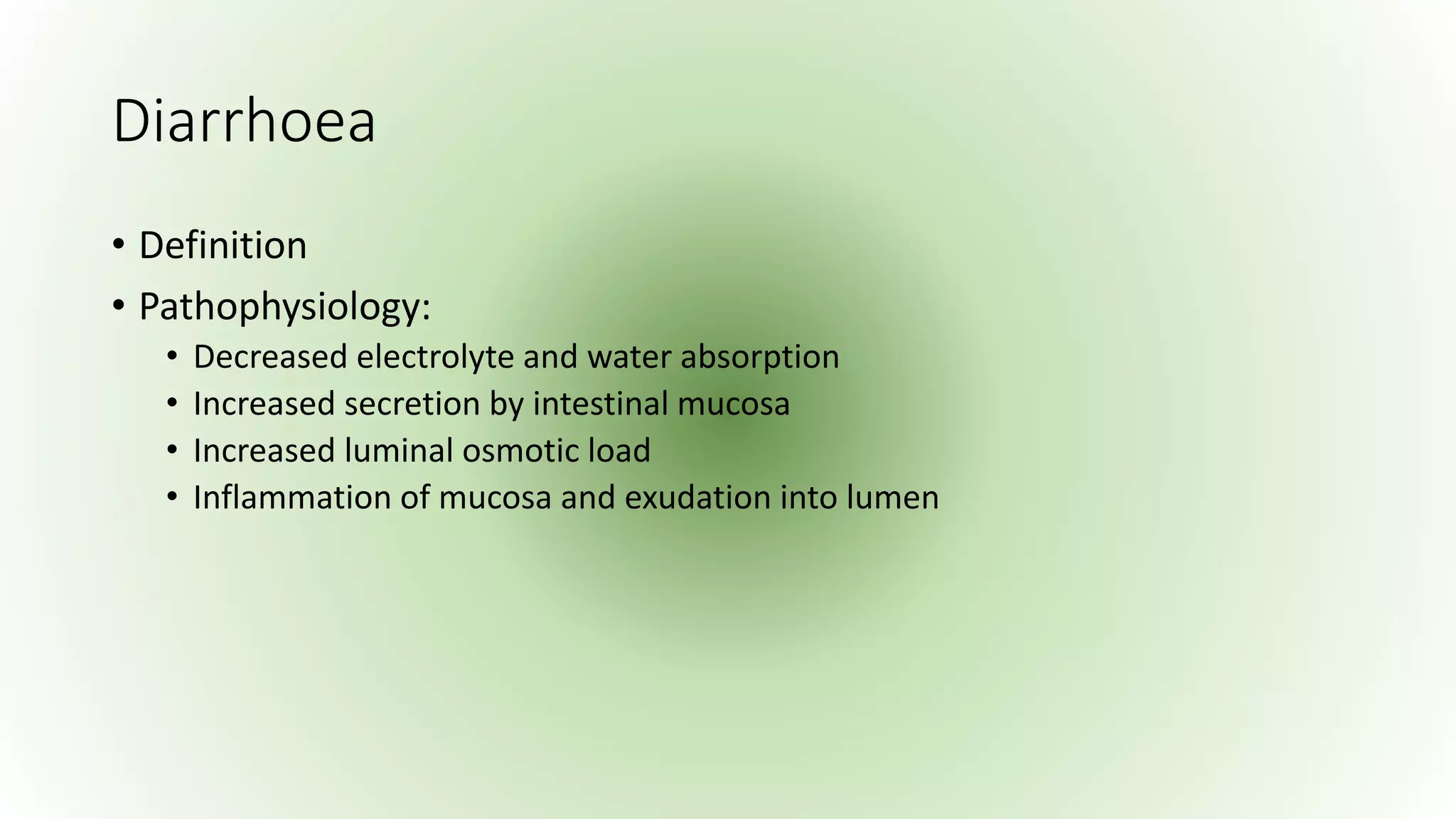 Drugs used in treatment of diarrhoea | PPTX