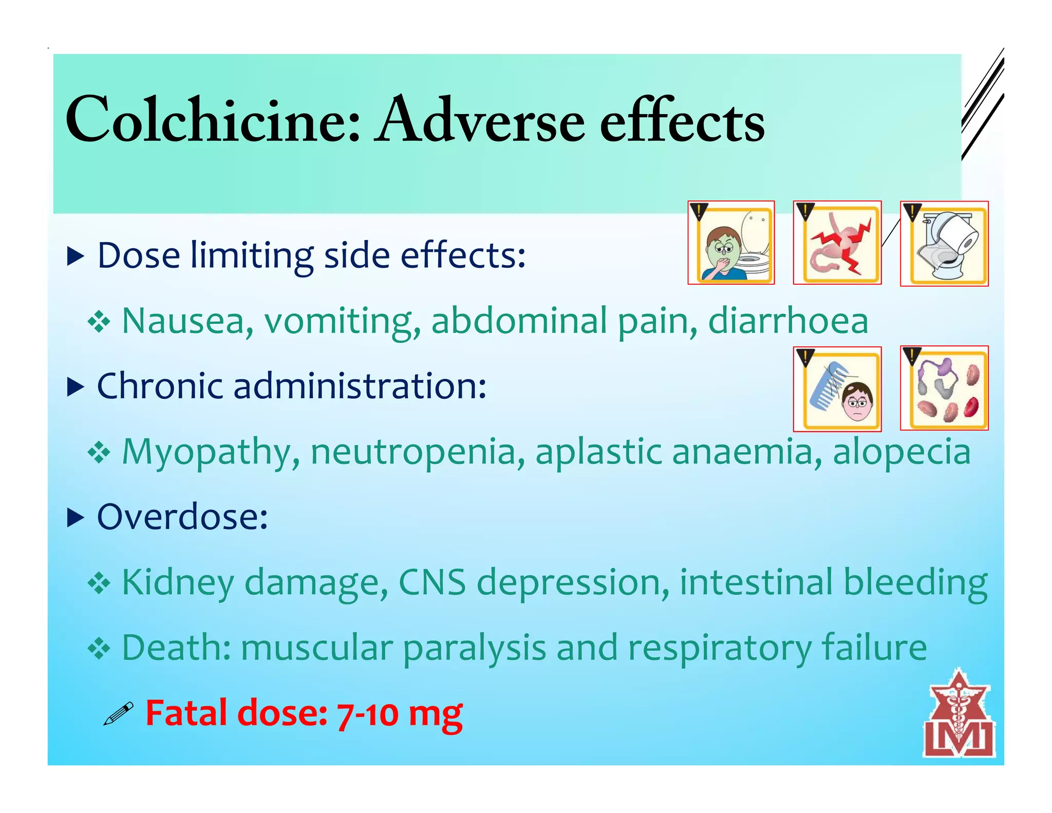 Drugs used in treatment of gout | PDF