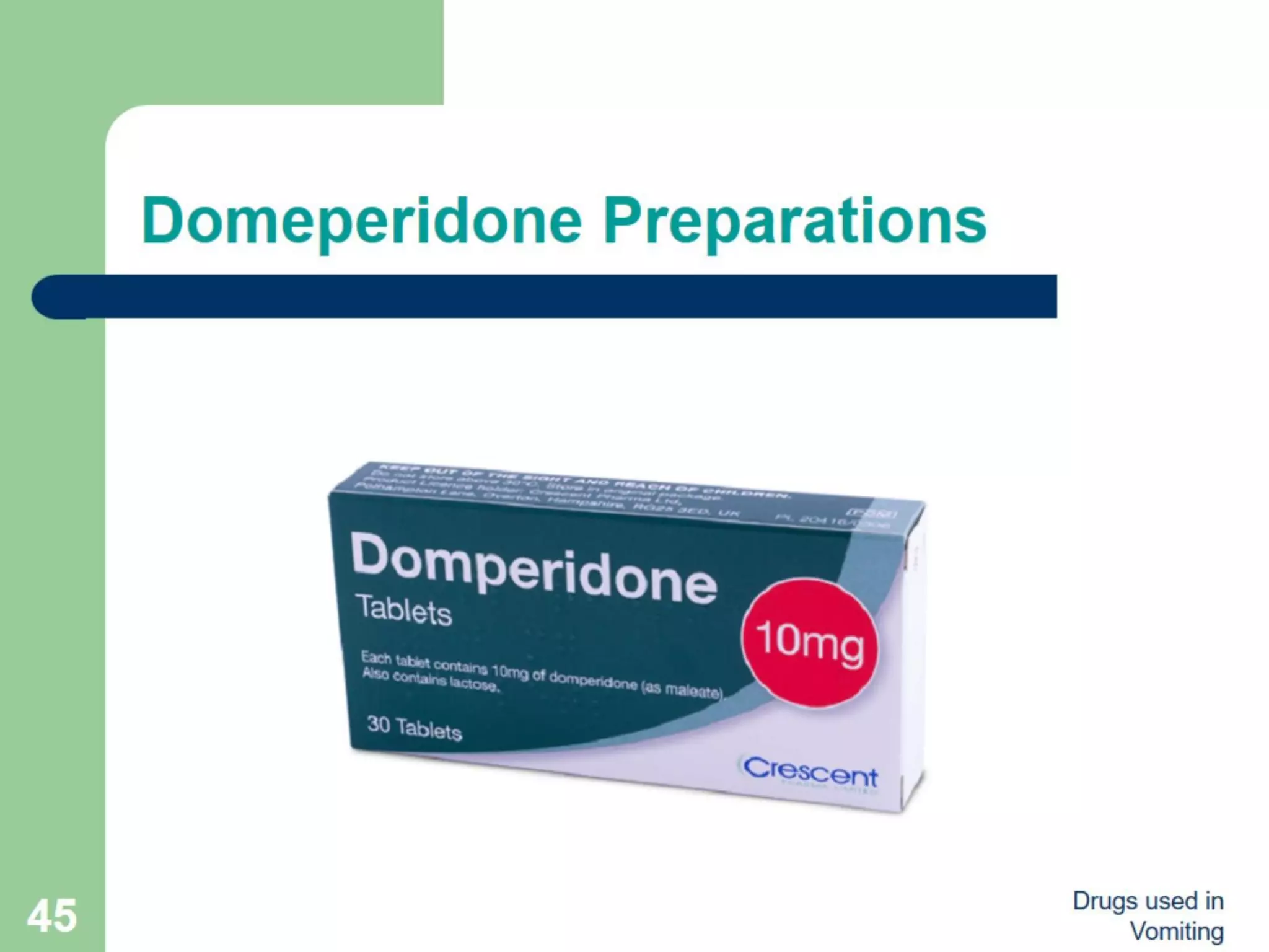 Drugs used in vomiting | PDF