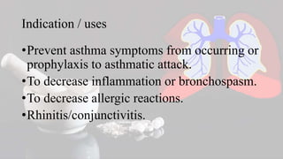 RESPIRATORY SYSTEM PHARMACOLOGY FOR STUDENTS | PPTX