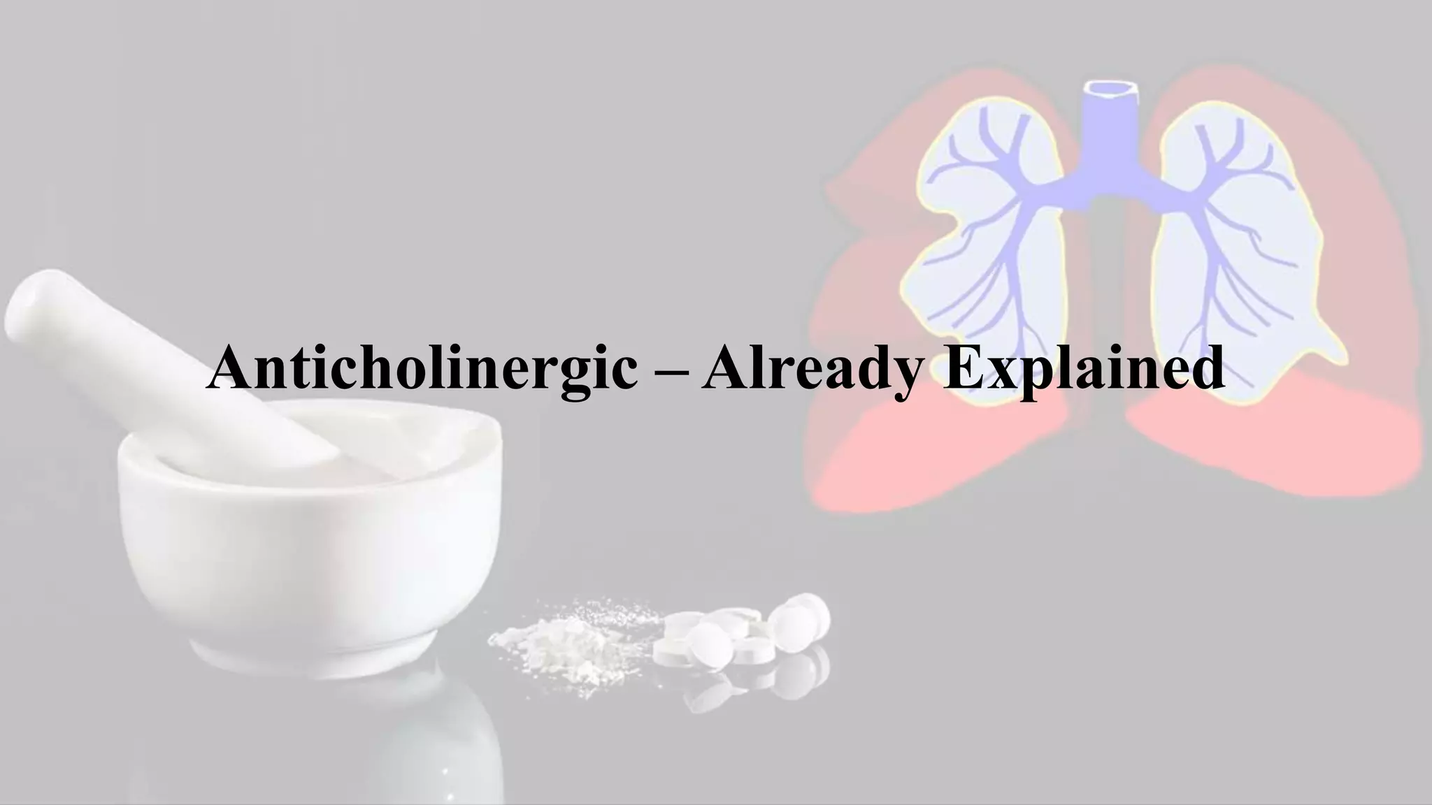 Drugs used on respiratory system | PPTX