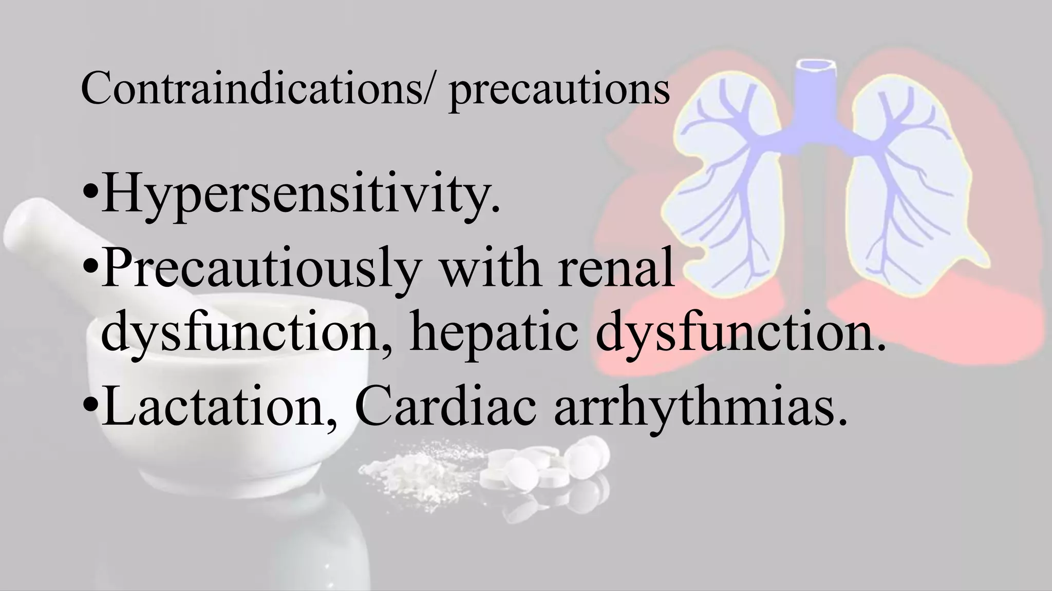 Drugs used on respiratory system | PPTX