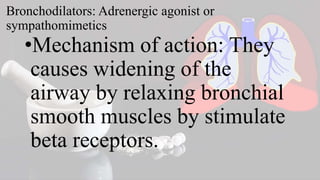 Drugs used on respiratory system | PPTX