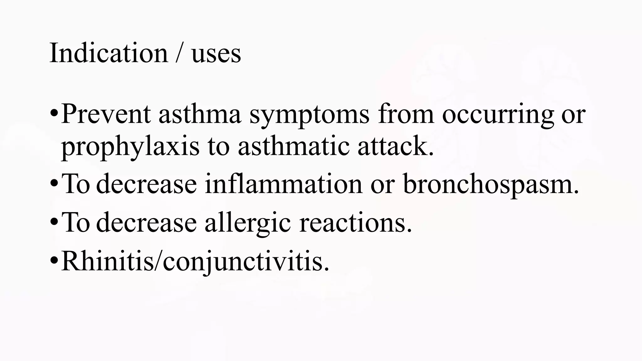 Drugs used in respiratory system | PPTX