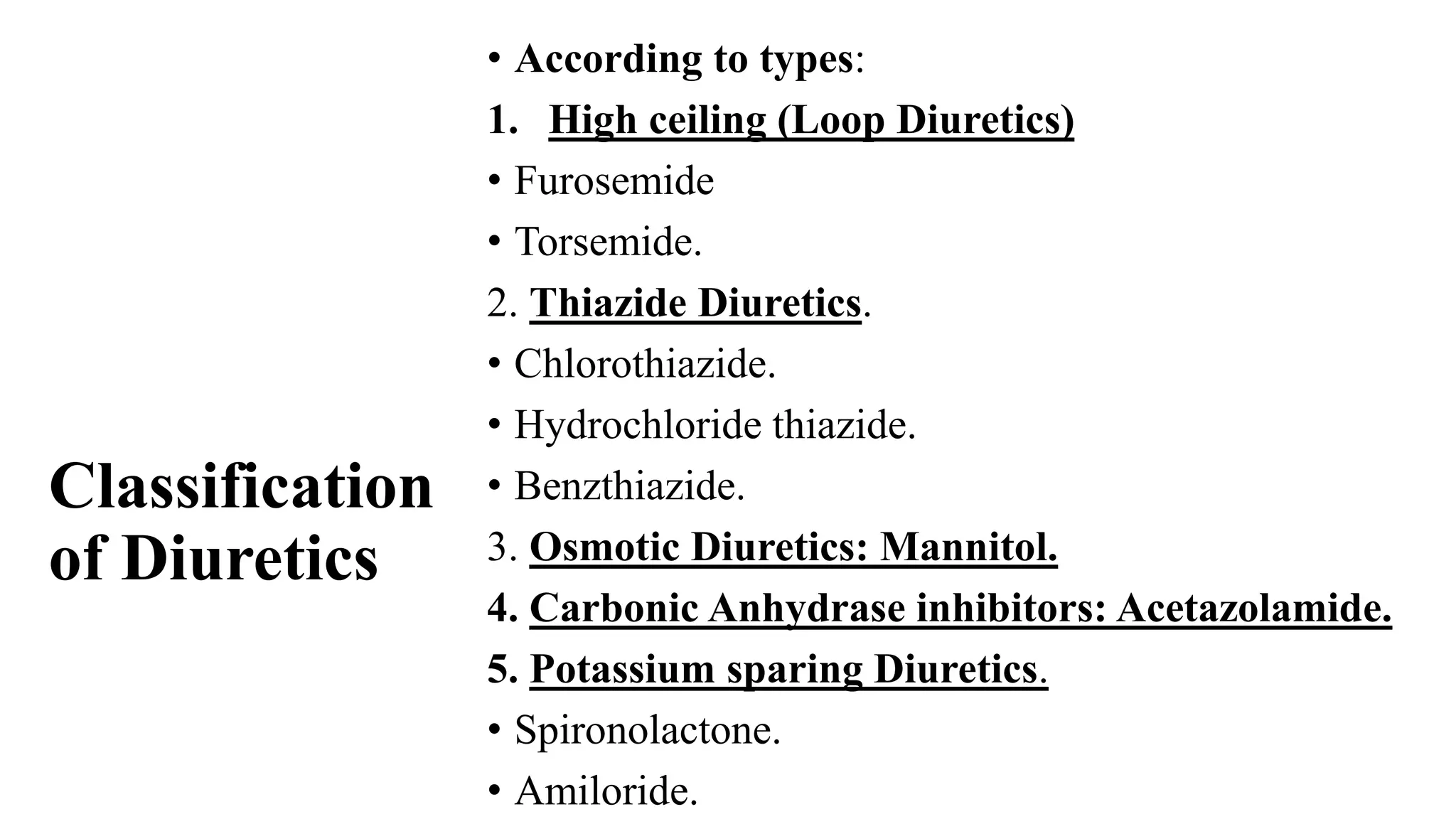 Drugs used on urinary system | PPTX