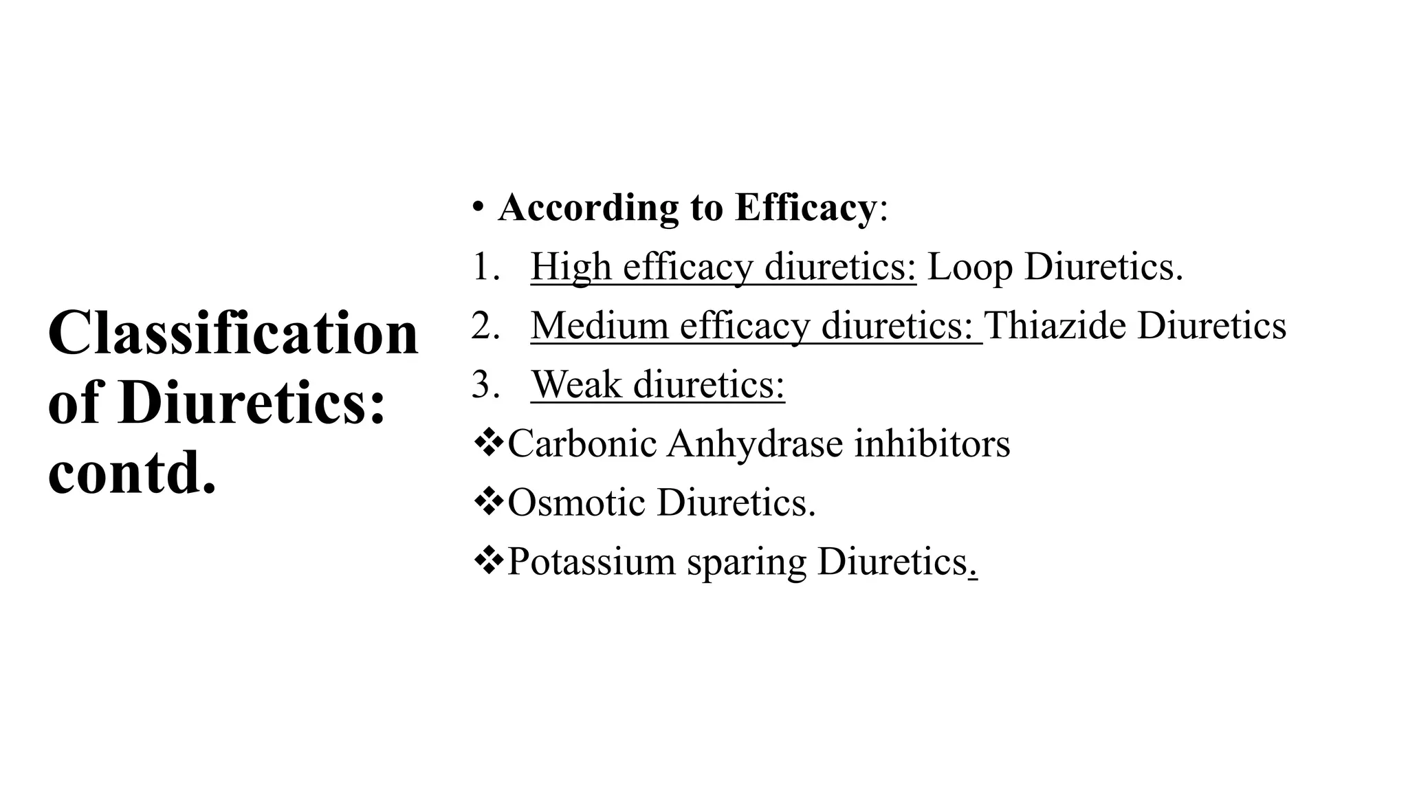 Drugs used on urinary system | PPTX