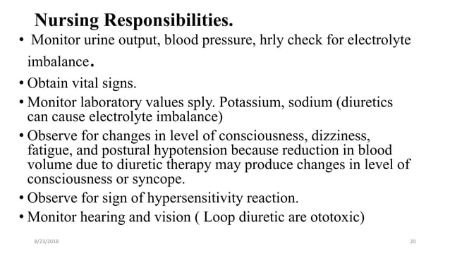 Drugs used on urinary system | PPTX