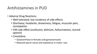 Drugs used to treat peptic ulcer disease | PPT
