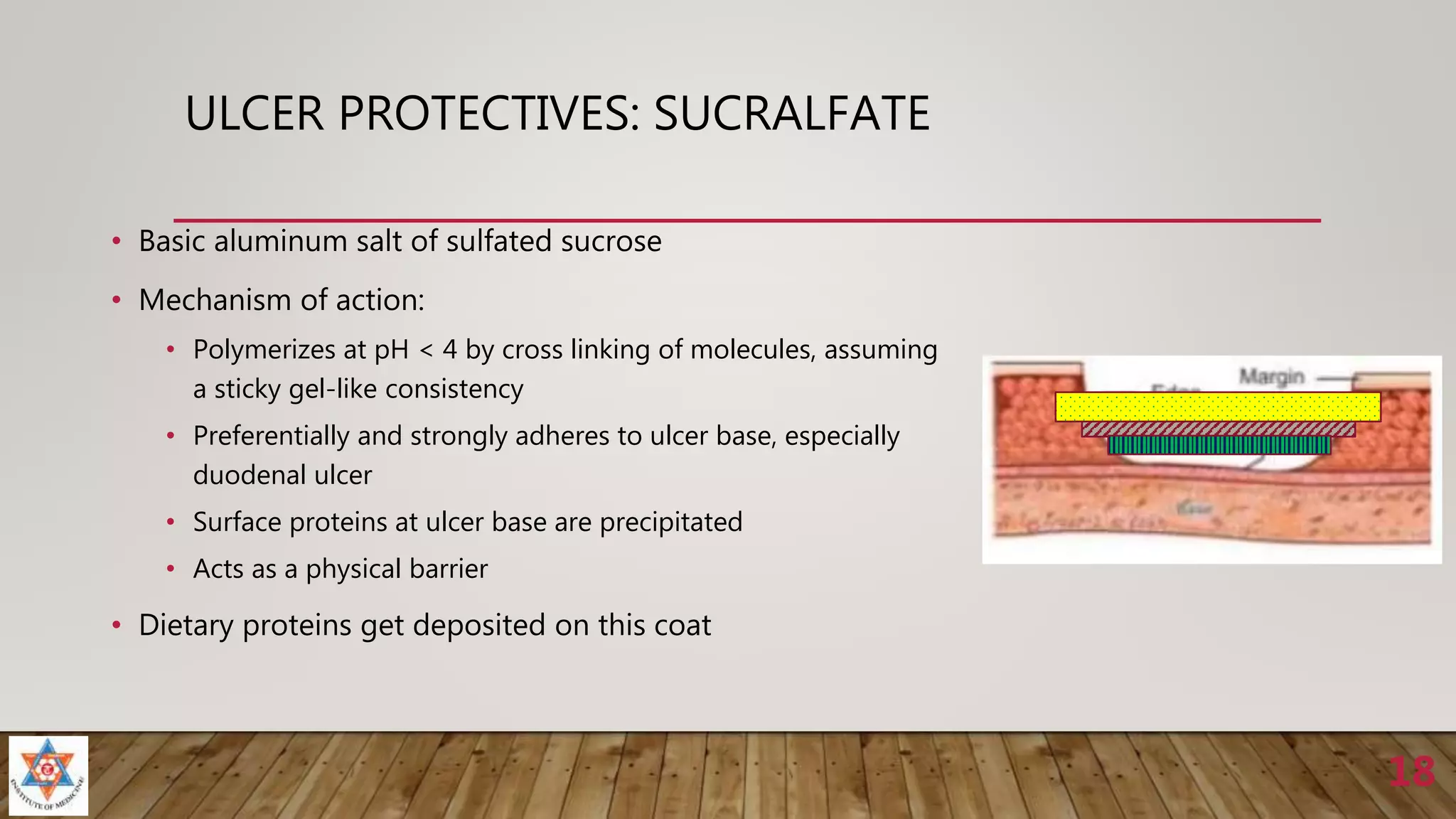 Drugs used to treat peptic ulcer disease | PPTX