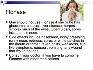 Drugs used to treat respiratory system inflammation and | PPT