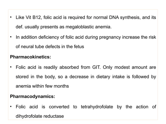 Drugs used Treat Anemia pharmacology.pptx