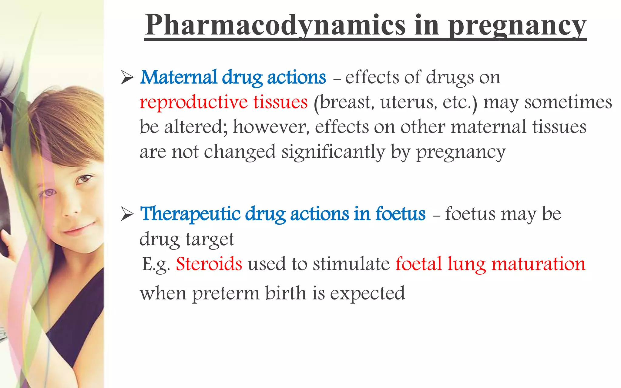 Drugs use in pregnancy | PPTX