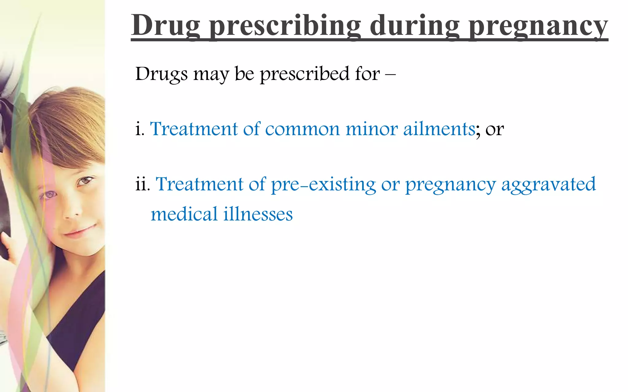 Drugs use in pregnancy | PPTX