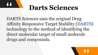 Drug target identification | PPT