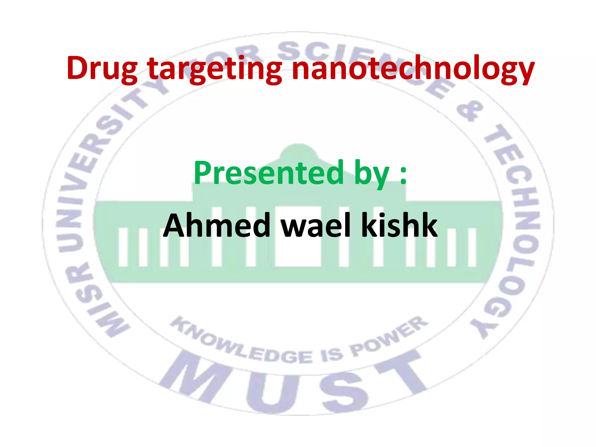 Drug targeting nanotechnology | PPT