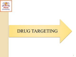 Drug targeting (Pravin Patil) | PPTX
