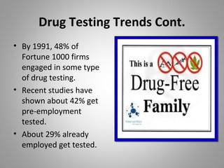 Drug testing in the workplace | PPT