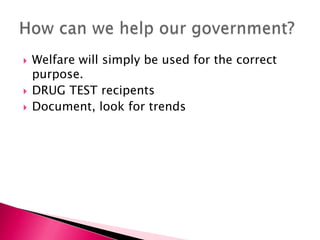Drug testing powerpoint | PPTX